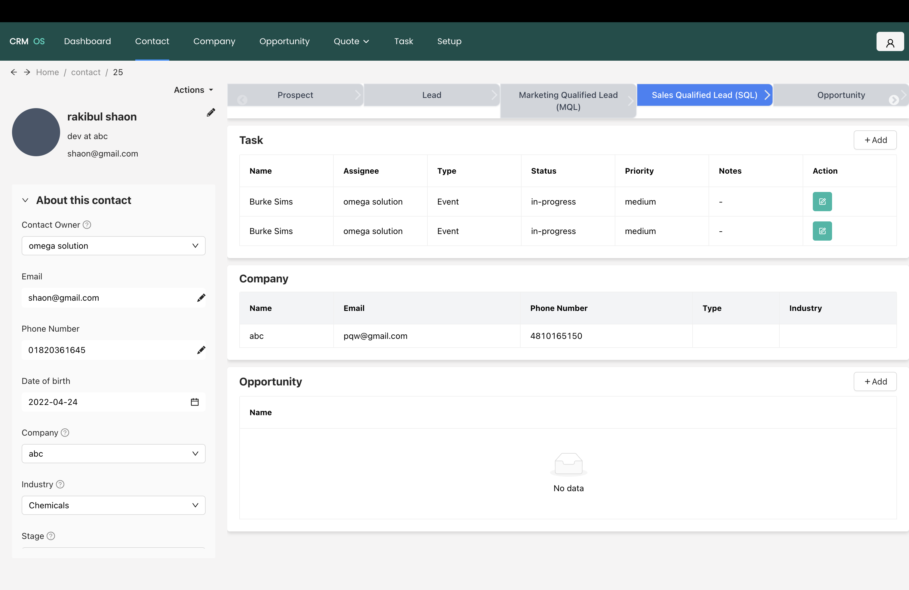 CRM OS - CRM with Support Ticket System by OmegaSolutionLLC | CodeCanyon